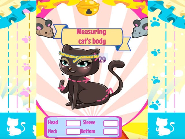 CAT FASHION DESIGNER jogo online no JogosJogos.com