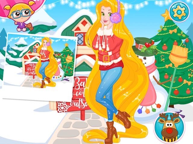 RAPUNZEL'S FROSTY PHOTOSHOOT jogo online no JogosJogos.com