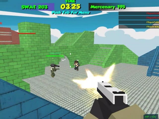 BLOCKY COMBAT SWAT 3 jogo online no JogosJogos.com