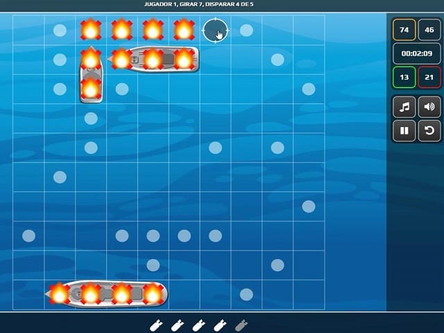 BOAT BATTLES jogo online no JogosJogos.com