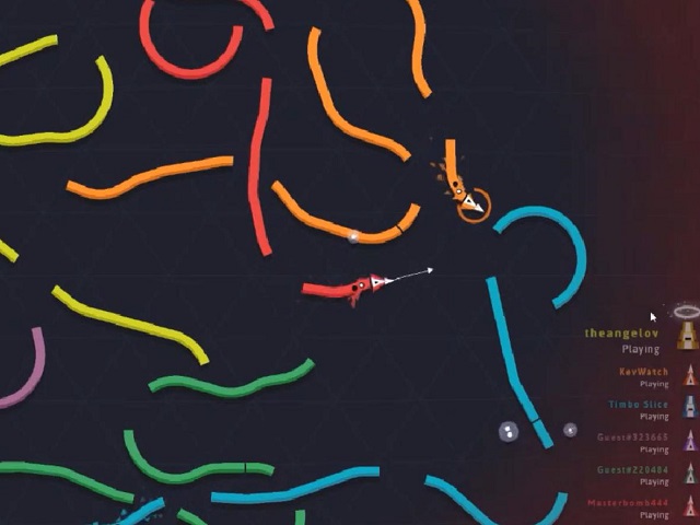 CURVE FEVER PRO jogo online no JogosJogos.com