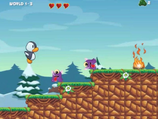 PENGUIN ADVENTURE jogo online no JogosJogos.com