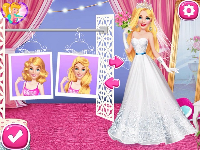 BARBIE WEDDING FUN jogo online no JogosJogos.com