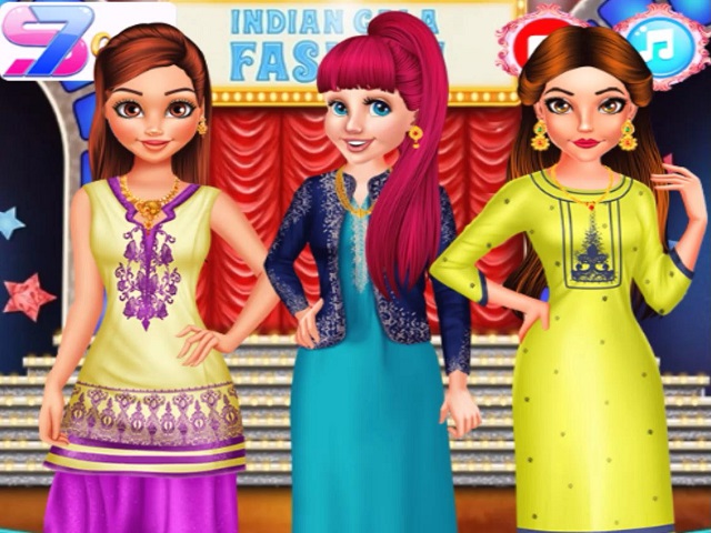 PRINCESS INDIAN GALA FASHION jogo online no JogosJogos.com