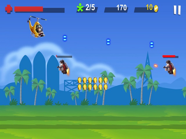 HELICOPTER STRIKE jogo online no JogosJogos.com