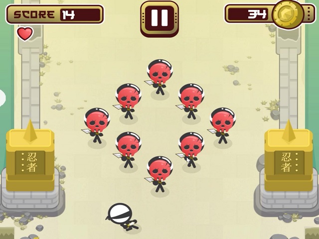 STICKMAN NINJA DASH jogo online no JogosJogos.com