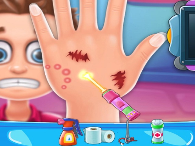 HAND DOCTOR jogo online no JogosJogos.com