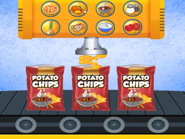 POTATO CHIPS MAKER jogo online no JogosJogos.com