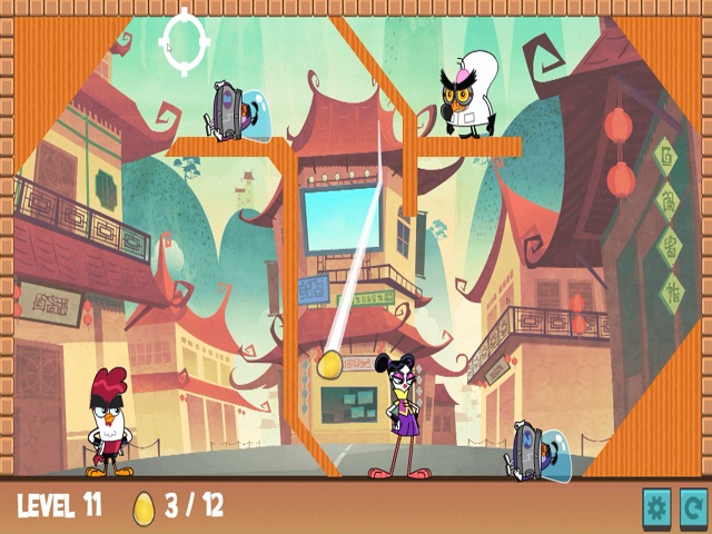 CHUCK CHICKEN : THE MAGIC EGG jogo online no JogosJogos.com