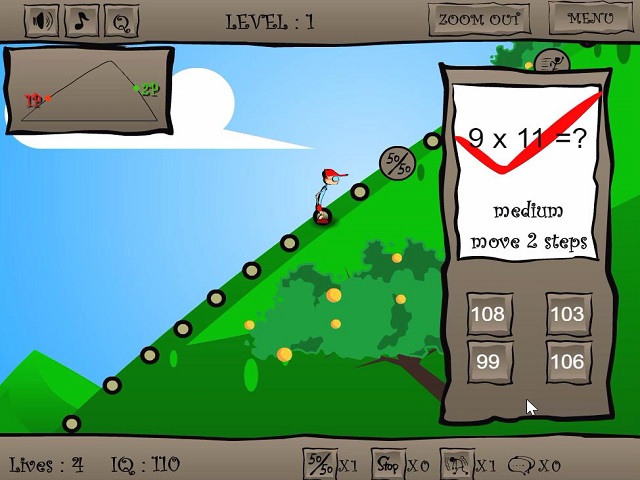 MATH MOUNTAIN jogo online no JogosJogos.com