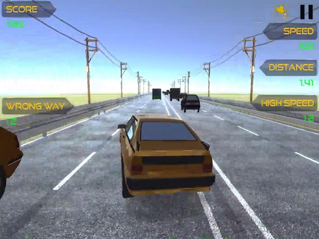 HIGHWAY RACER 3D jogo online no JogosJogos.com